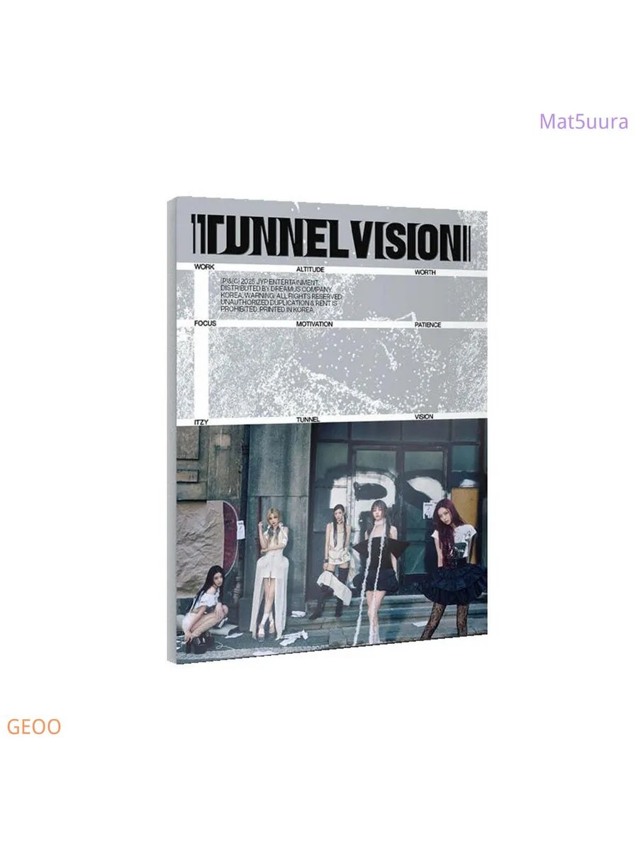 Альбом ITZY 'TUNNEL VISION' POCAALBUM VER, набор 1шт