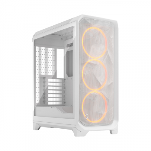 Корпус Fractal Design Meshify 3 RGB TG Clear Tint, белый