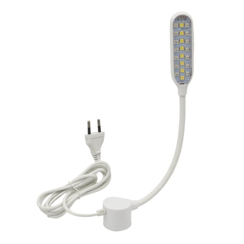 Светодиодная Лампа Для Швейной Машины Светодиодная Гибкая Лампа на Гусиной Шее С Магнитным Основанием Светодиодная Швейная Лампа для Улучшения Освещения Рукоделия