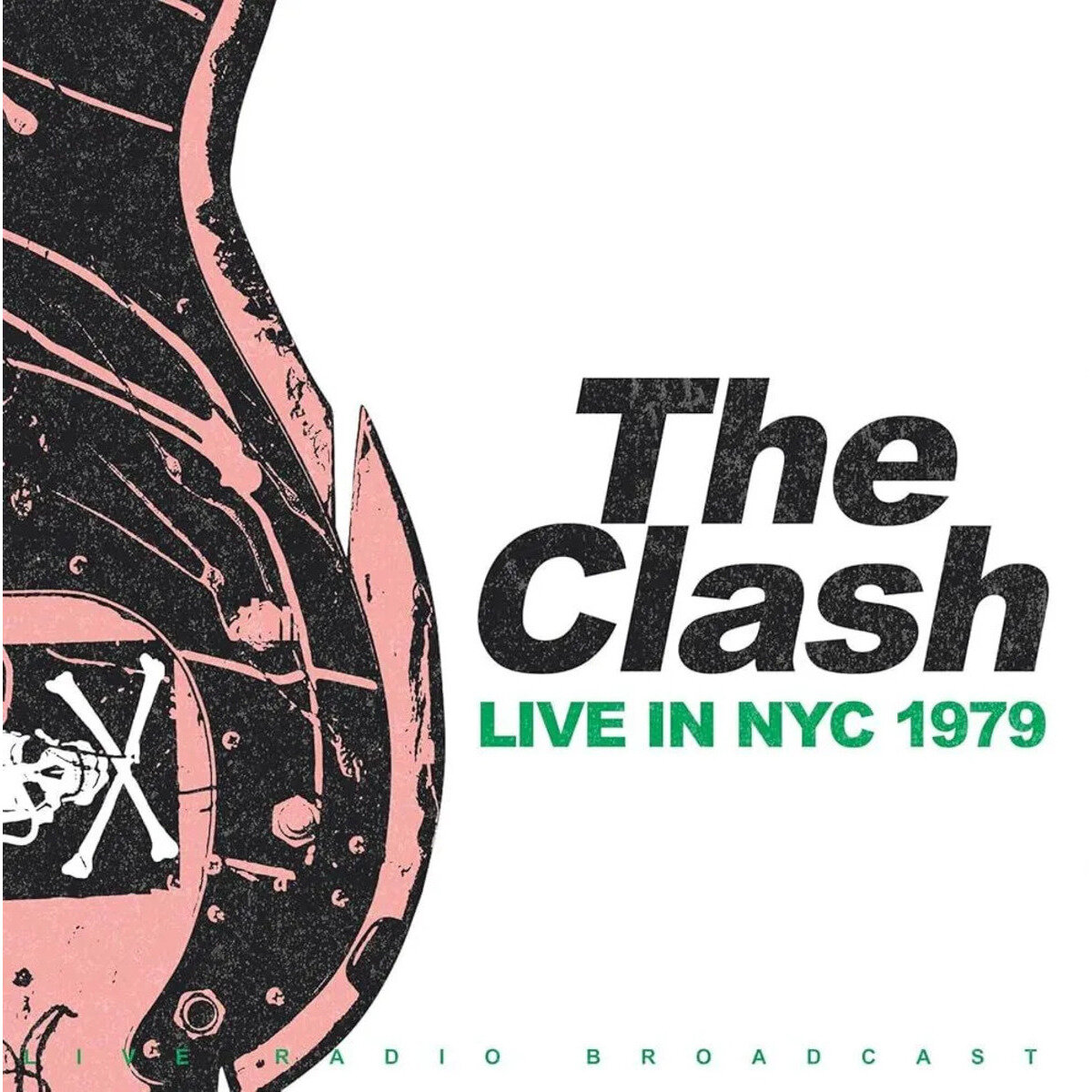 Виниловая пластинка The Clash - Live In Nyc 1979 (green marble) LP