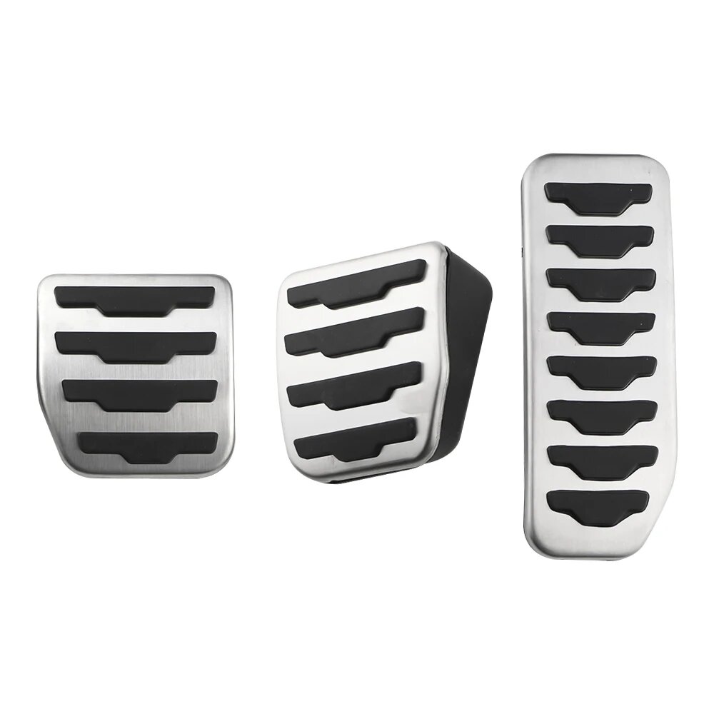 Накладки на педали Land Rover Freelander 2 2010-2016, MT, нержавеющая сталь