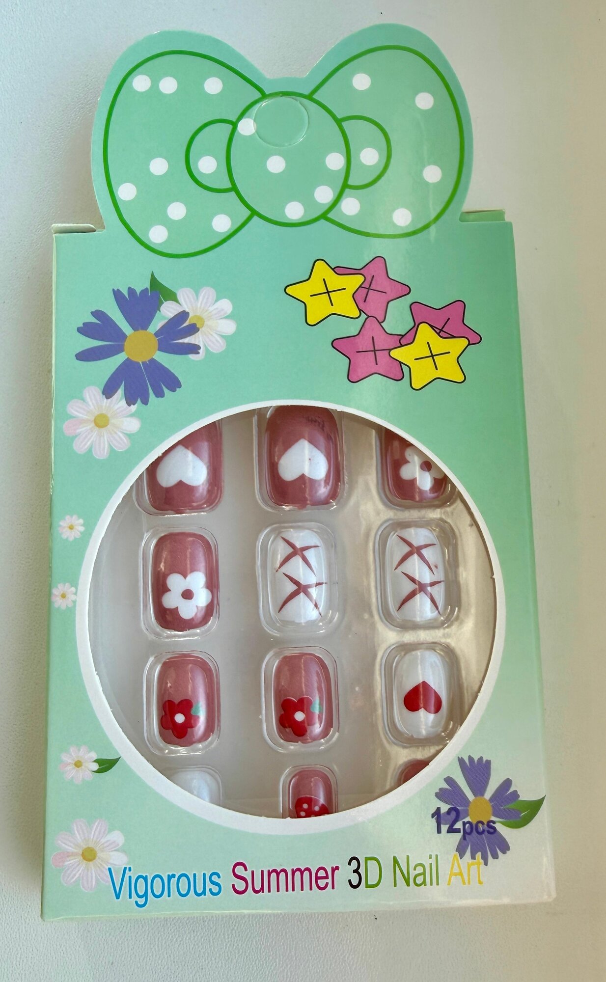 Накладные ногти детские