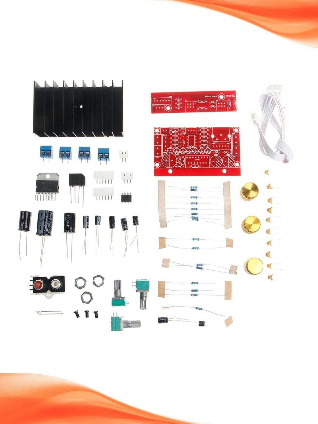 Усилитель мощности TDA7377, 2.1 канала