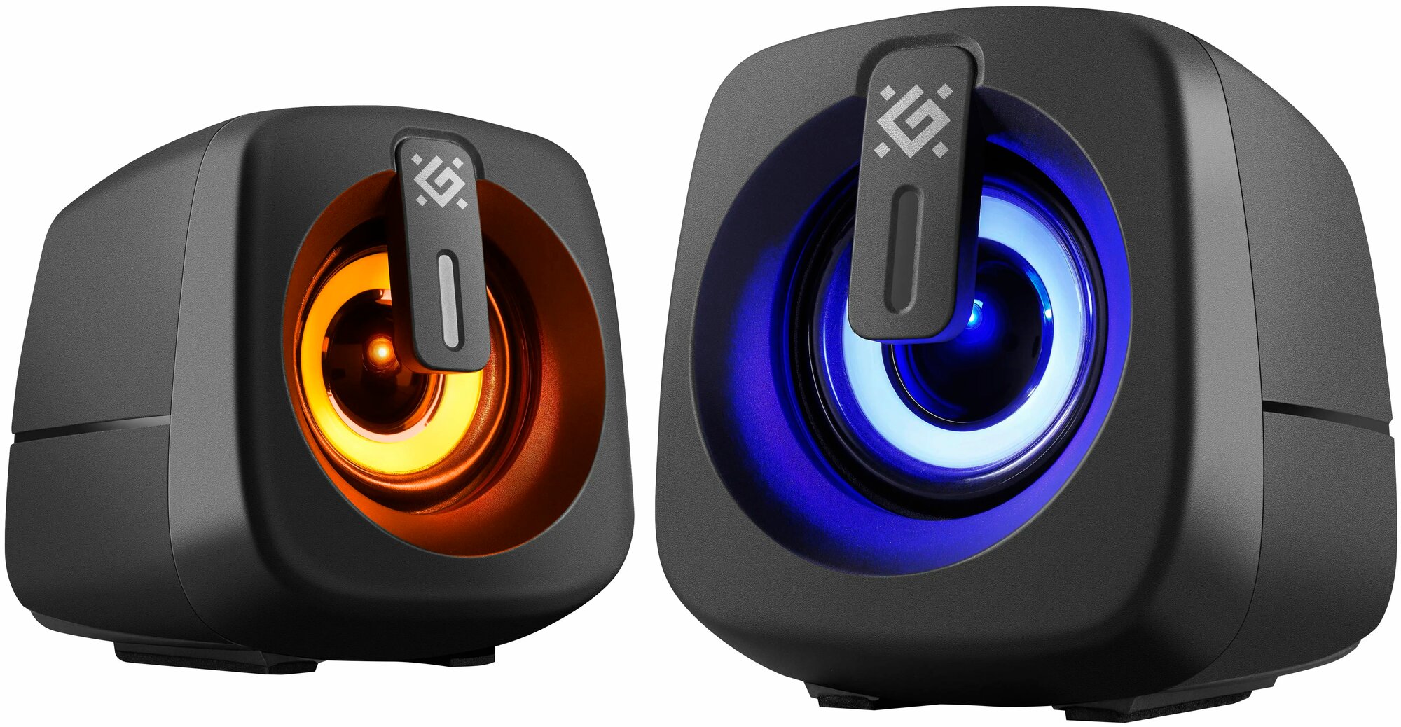 Акустическая 2.0 система Defender J1 6Вт, подсветка, питание от USB