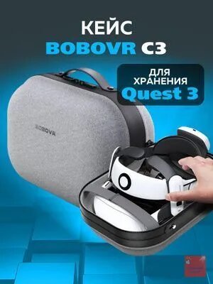 C3 чехол кейс для Oculus Quest 3 аксессуары и крепления S3 pro, базовое исполнение модели