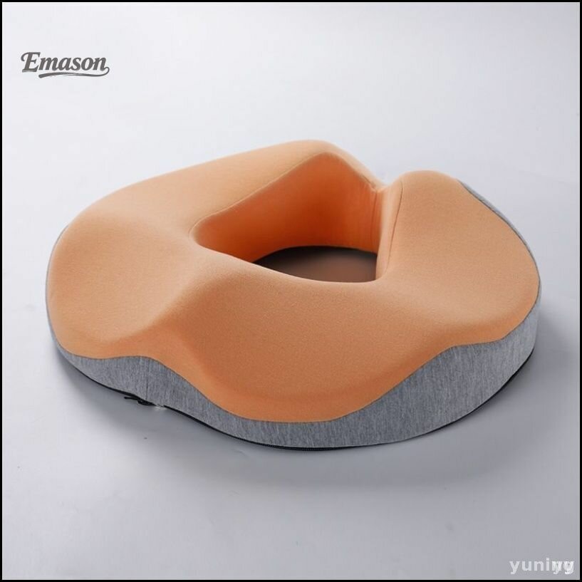 Подушка для стула из пены с эффектом памяти,42x38,1, A3, серый, розовый-LP