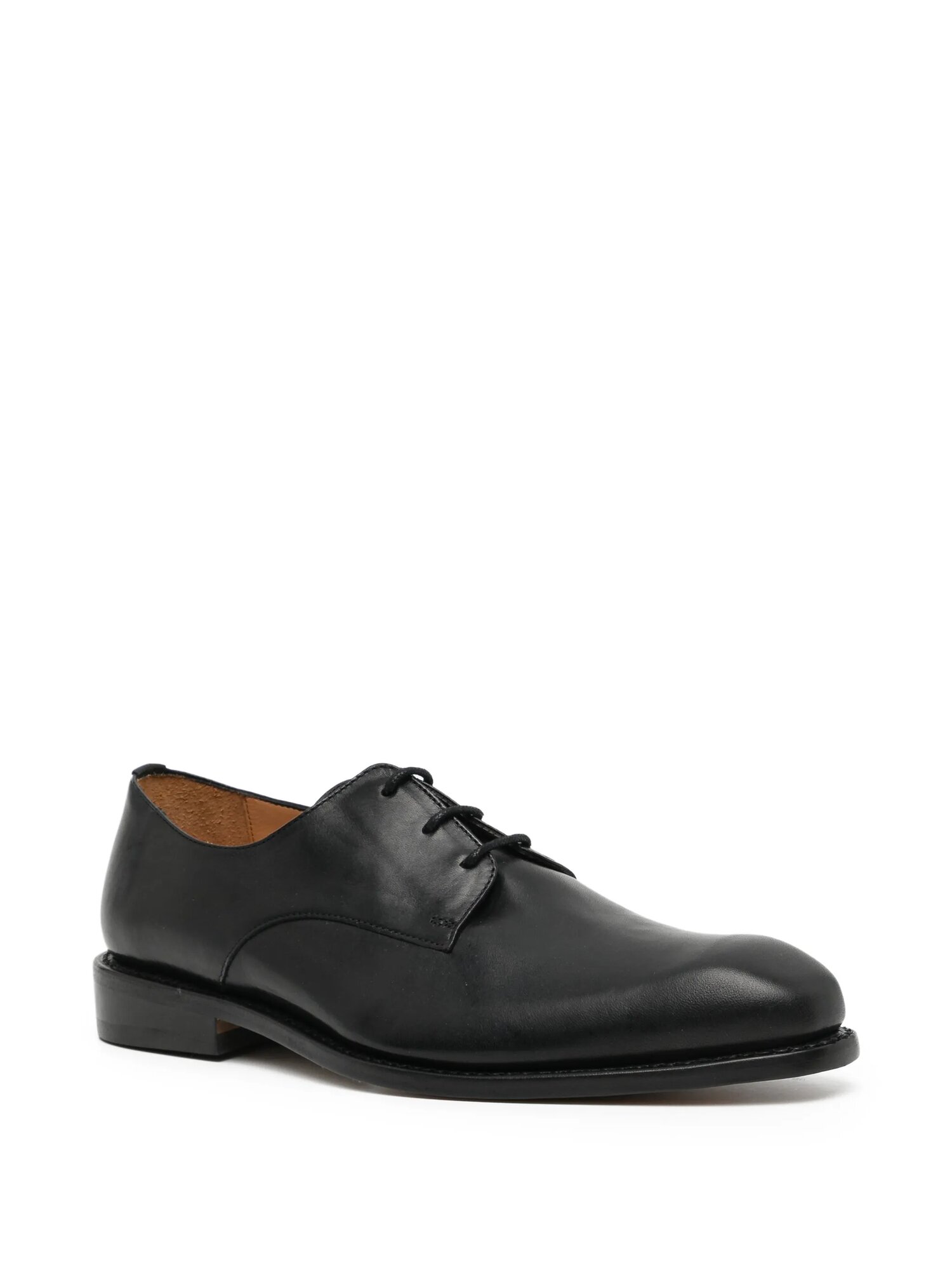 Туфли Our Legacy Leather derby shoes, размер 43, черный — фото 1