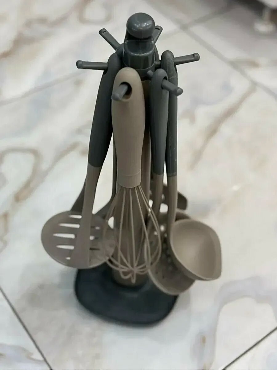 Кухонный набор с подставкой 7 предметов