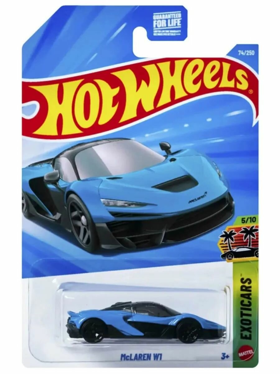 JJJ39 Hot Wheels машинка металлическая игрушка коллекционная масштабная модель McLaren W1 кейс 2026