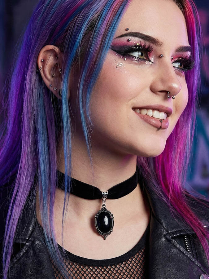 Колье, акрил