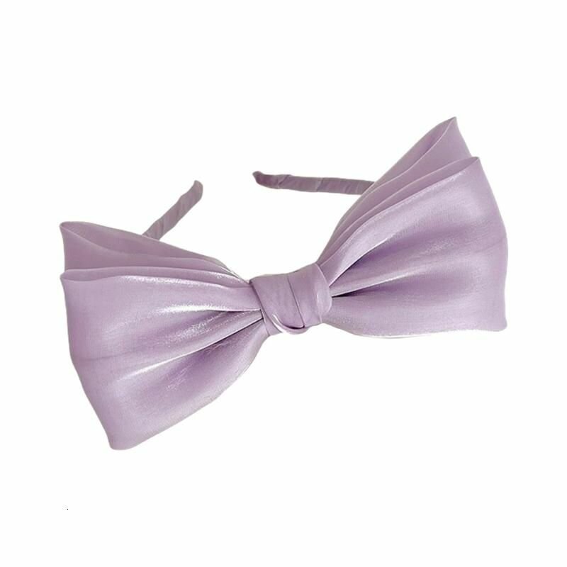 Мешковая лента-бант для волос, Фиолетовый