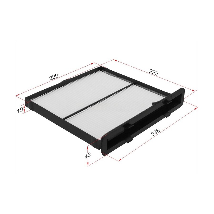 Фильтр салона SUBARU FORESTER 2.0 2.5 18- XV 1.6 2.0 17- IMPREZA 1.6 2.0 16-, SAT ST-72-0001