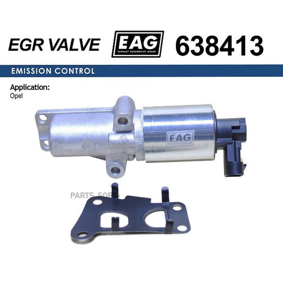 Клапан EGR OPEL ASTRA GHVECTRA CZAFIRAMERIVA от официального дистрибьютора, EAG, артикул 638413