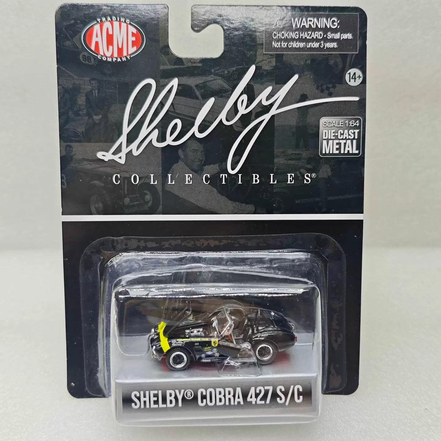 Машинка ACME MODEL 1:64 SHELBY COBRA 427 S/C Die-cast Alloy Model Collection Toy Children Gifts