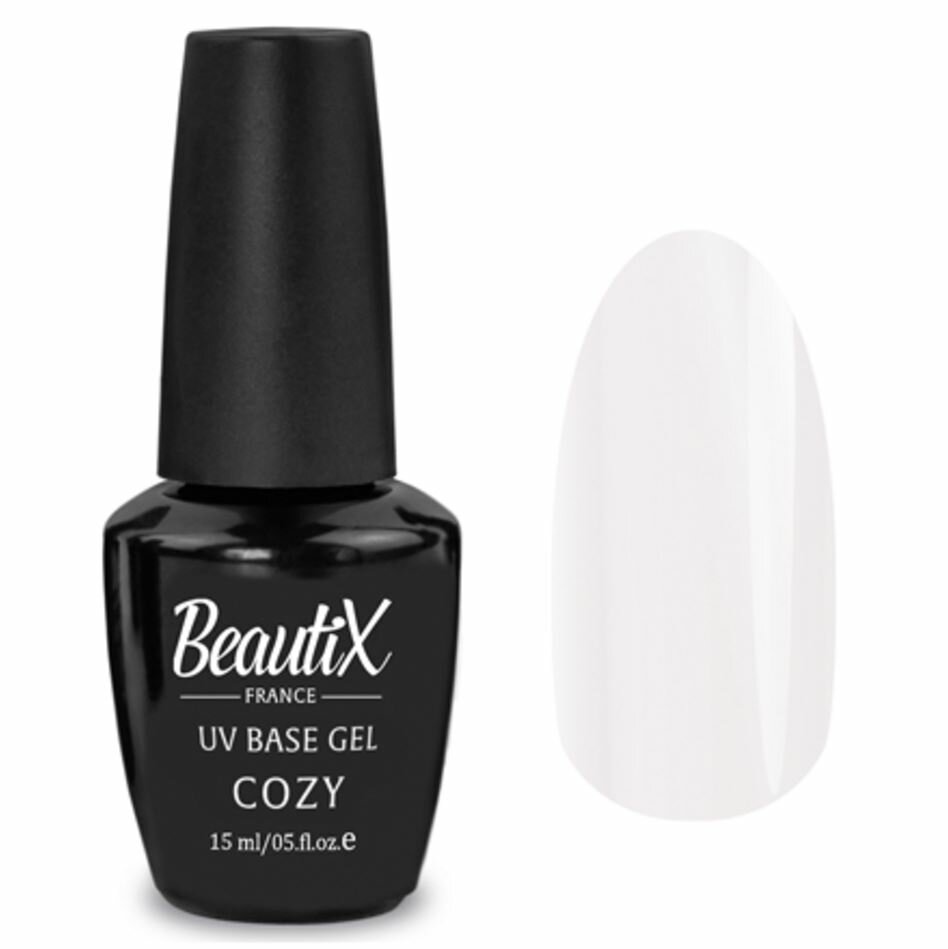 Beautix, Камуфлирующее базовое покрытие COZY, 15мл