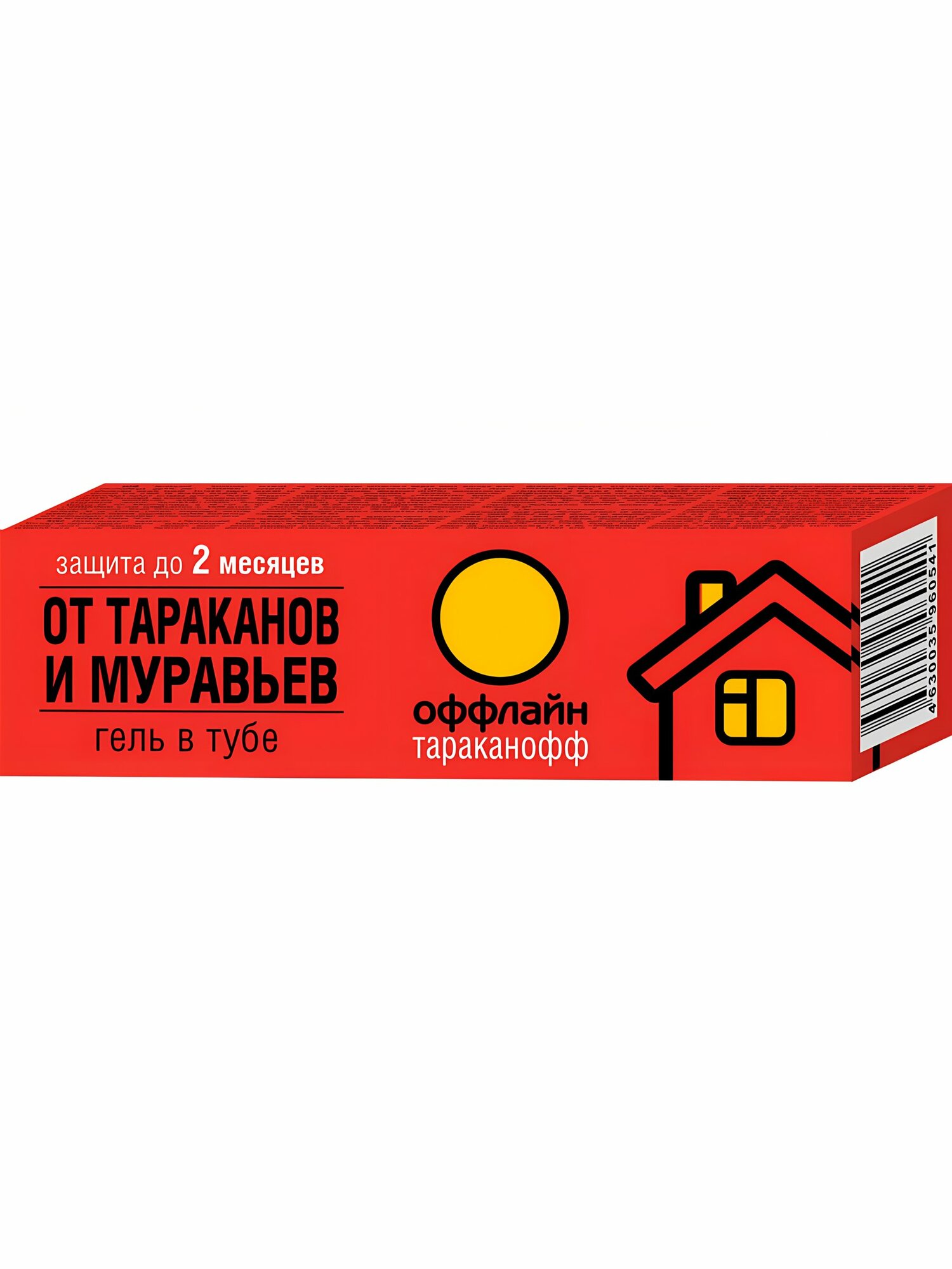 Инсектицид Тараканофф Оффлайн гель 20 мл от тараканов и муравьев, эффективная защита дома и сада от ползающих насекомых