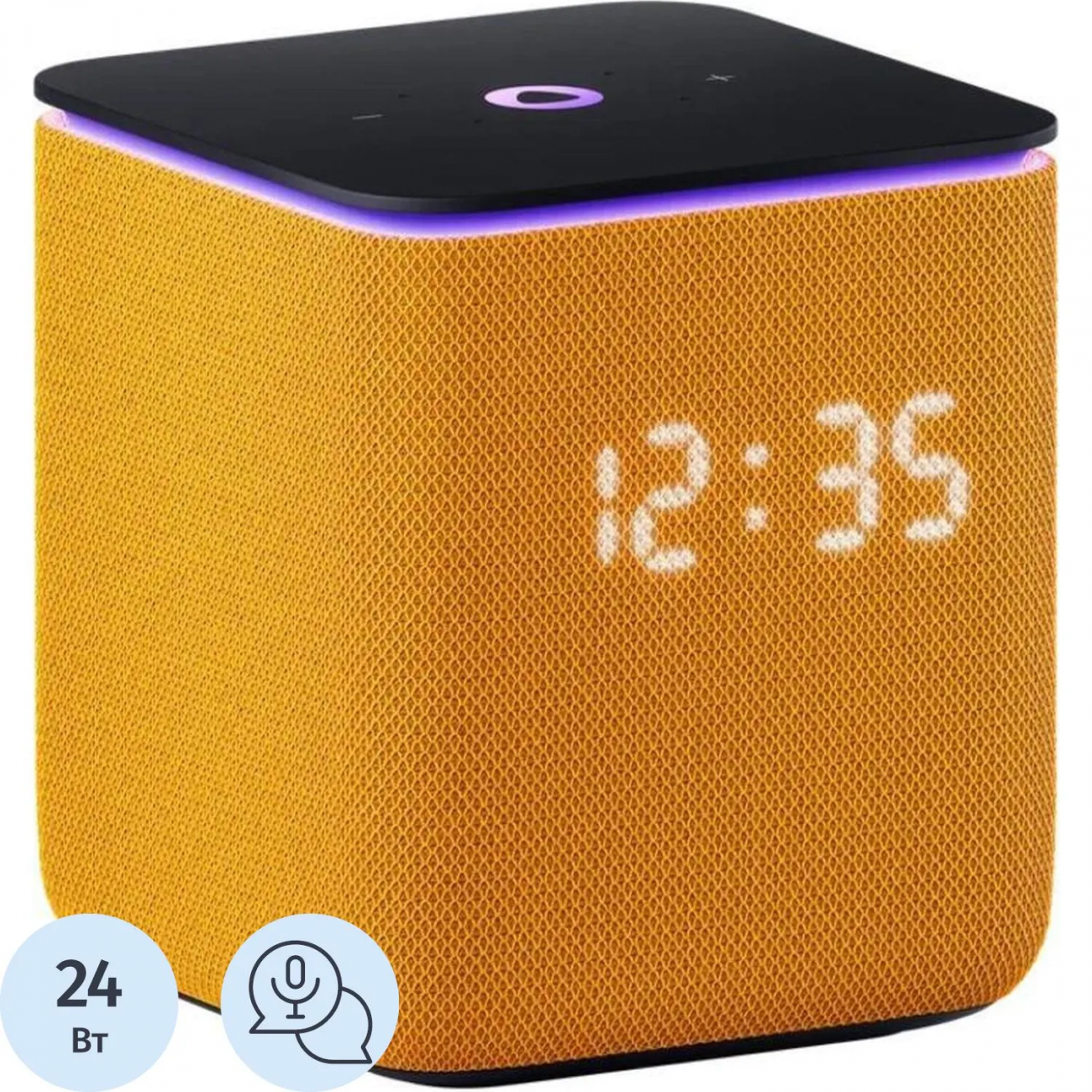 Умная колонка Яндекс Станция Миди с Алисой с Zigbee, оранж (YNDX-00054ORG) 1994292