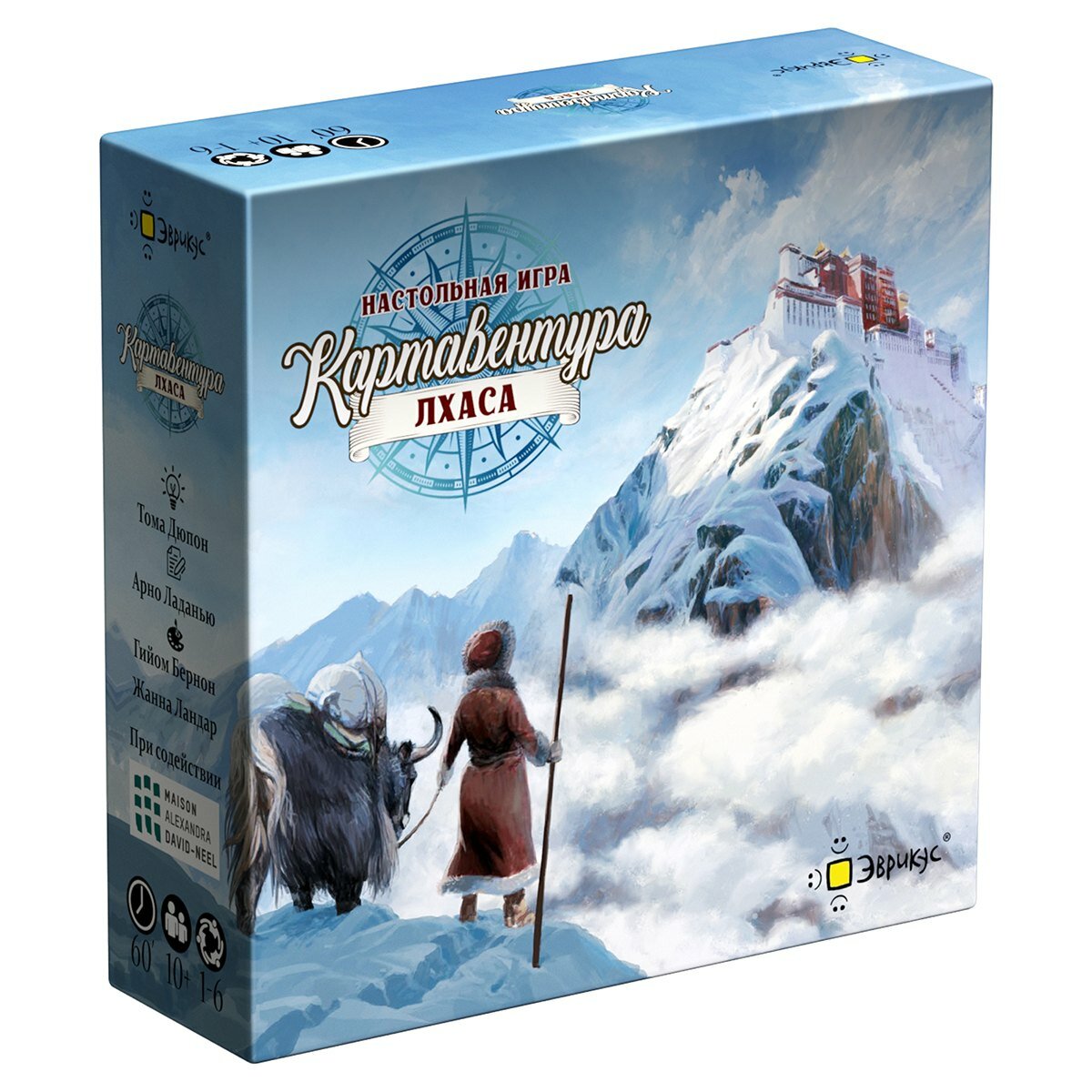 Игра настольная"Эврикус" "Картавентура Лхаса" BG-11075