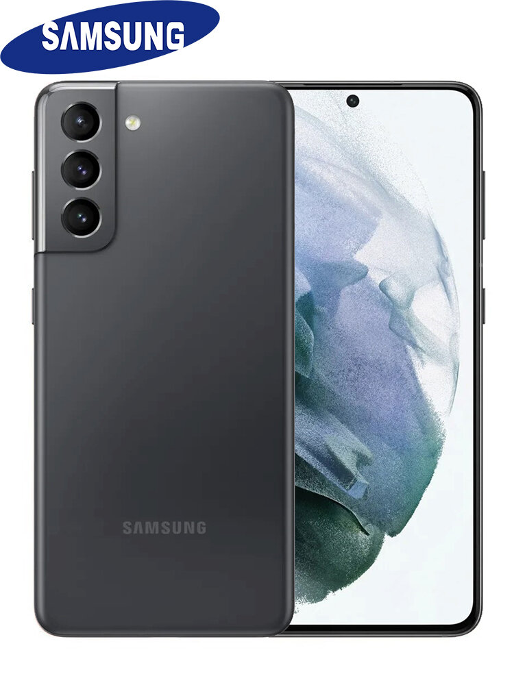 Смартфон Samsung Galaxy S21 8/256ГБ, Android 11, NFC, 3 камеры,