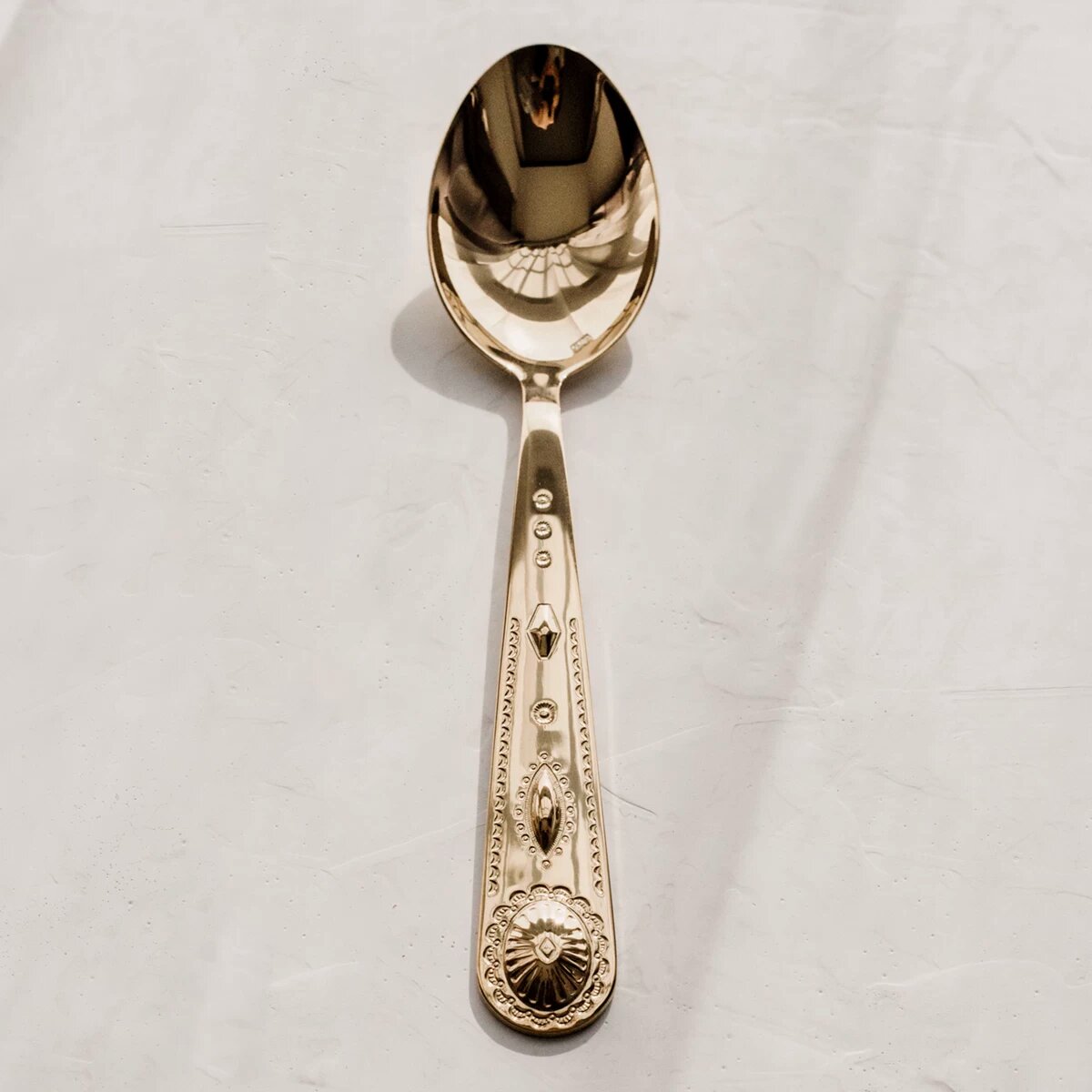 18-10 нержавеющая сталь Лолита светлое ретро французское кружево рококо драгоценный камень рельефная настольная ложка