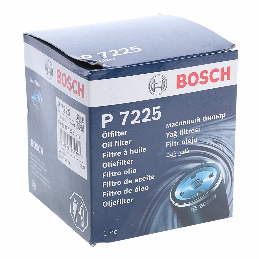 Фильтр масляный, для Вольво C30, S40 2, S60 2, S80 2 арт F026407225 BOSCH — фото 1
