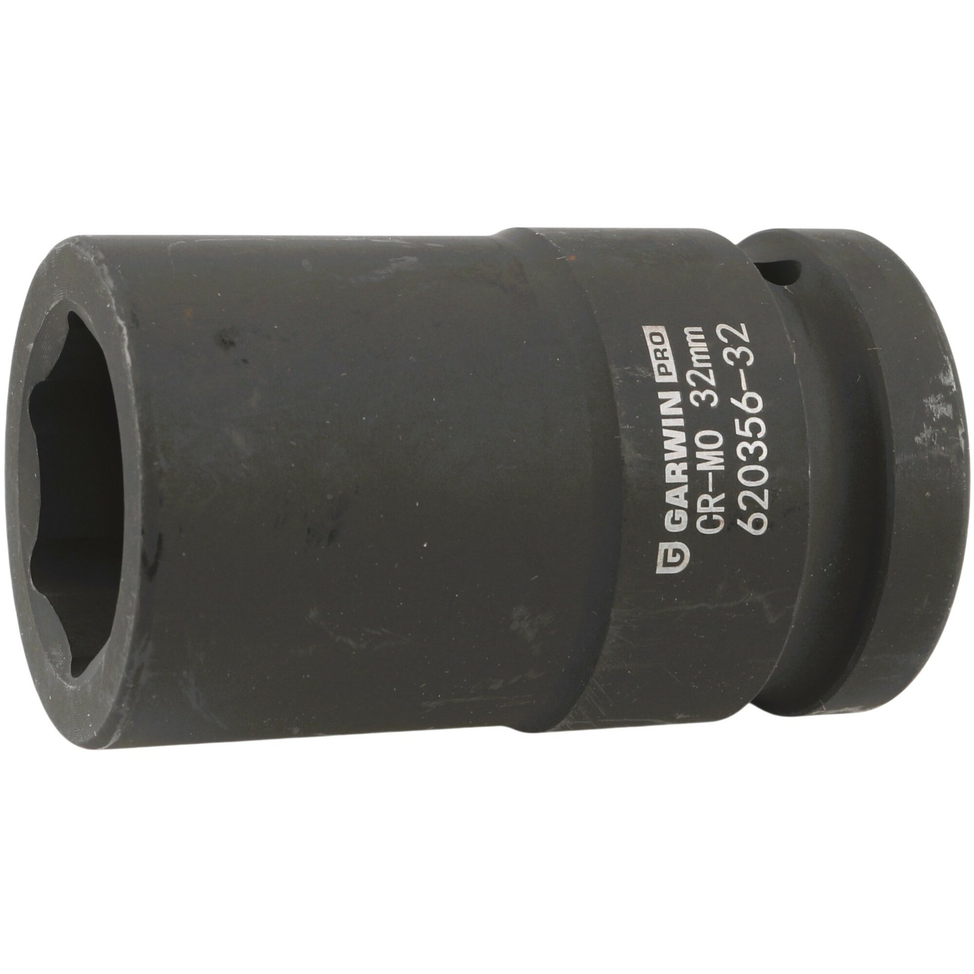 GARWIN PRO 620356-32 Головка, 1", 32 мм, торцевая, 6-гранная, ударная, глубокая