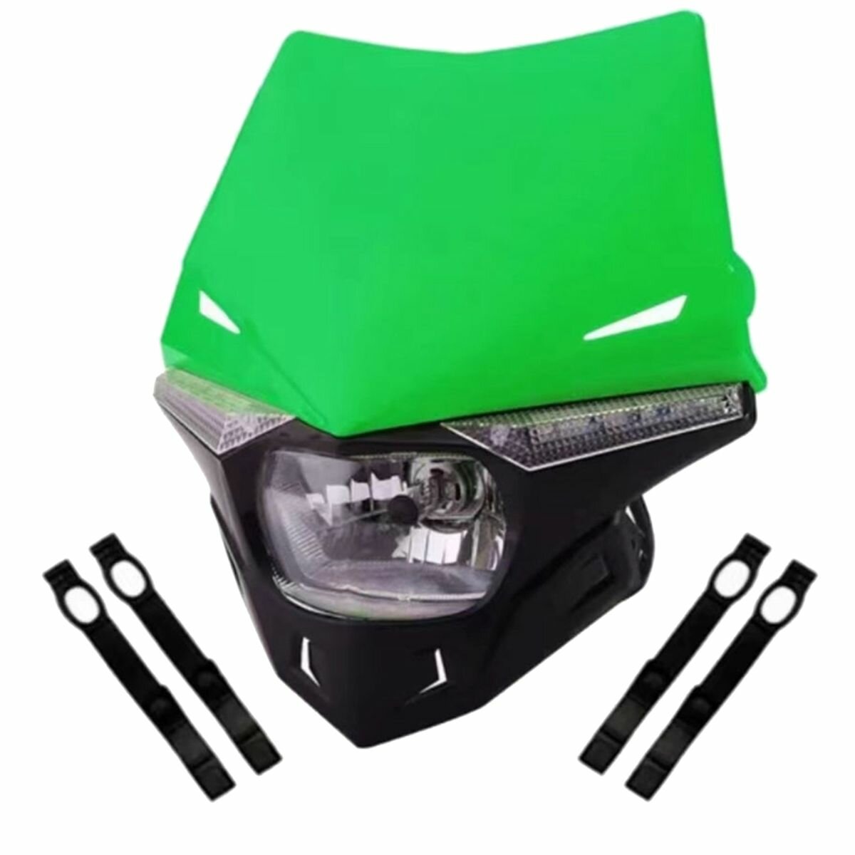 Фара для мотоцикла KTM EXC/SX/SXF/MX/SMR — зелёная LED фара 50 Вт, фара в сборе, прямая замена
