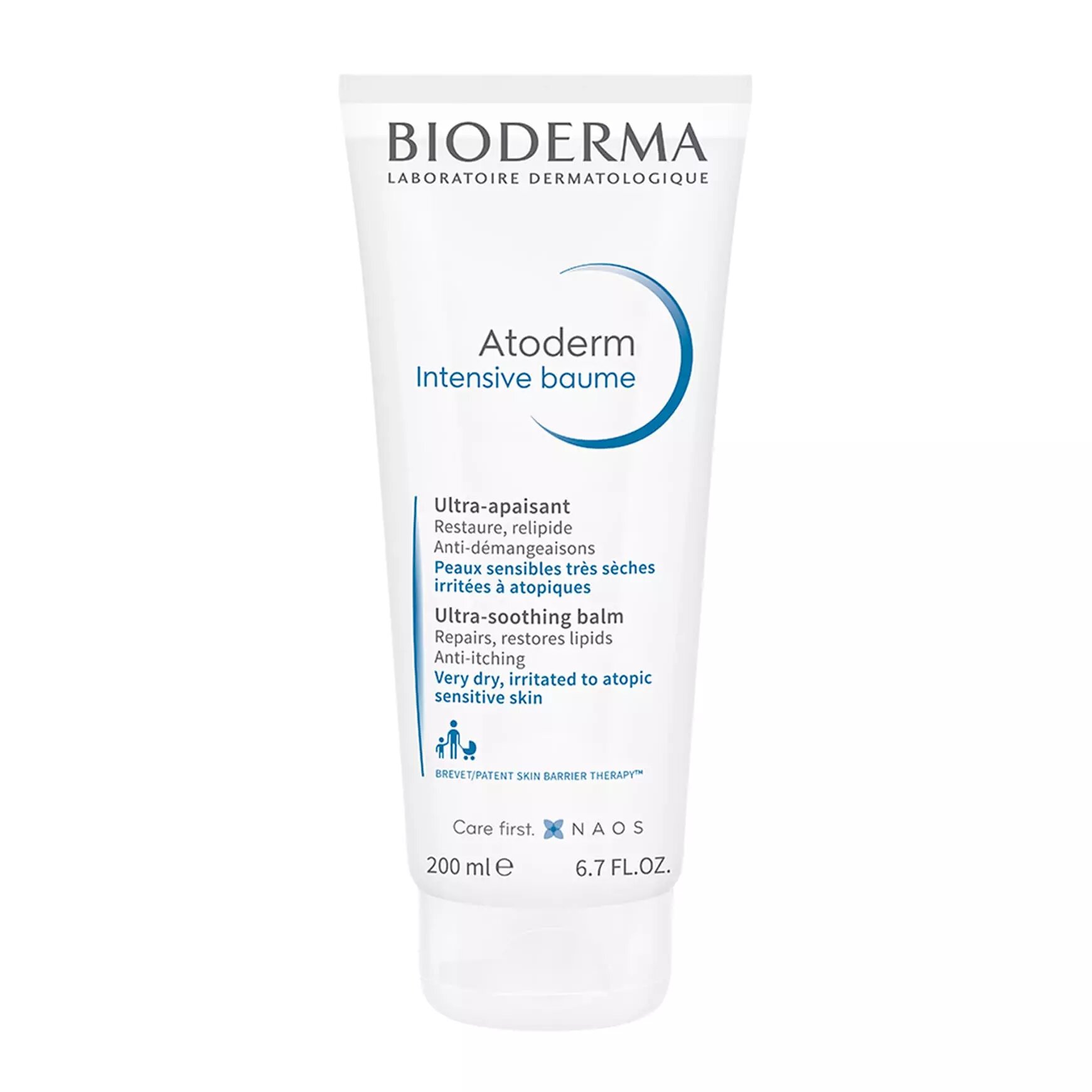 Бальзам Bioderma Atoderm Intensive, 200мл, для сухой, чувствительной и атопичной кожи