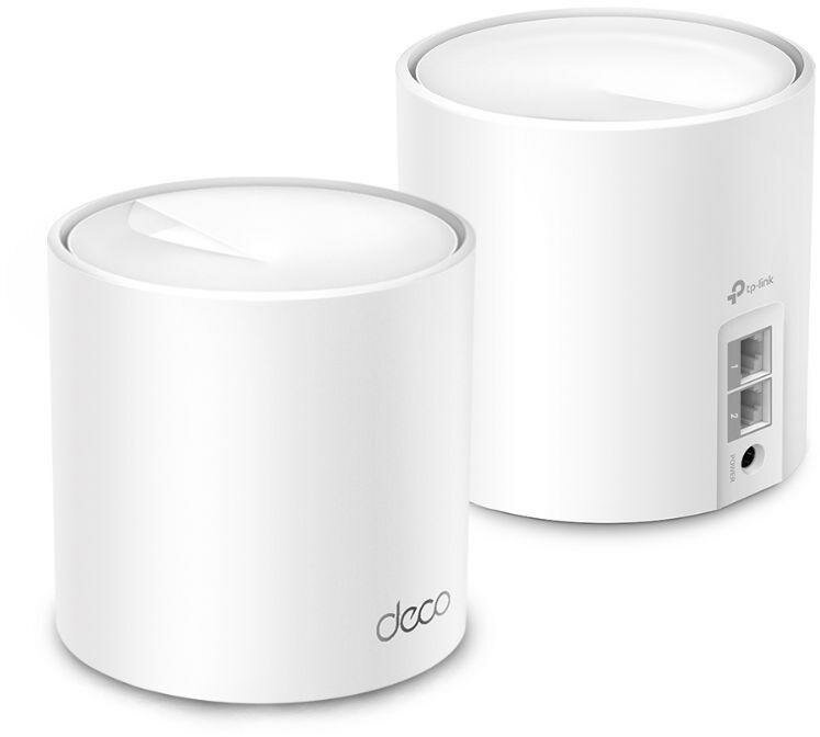 Система Mesh TP-Link Deco X10(2-pack), AX1500 10/100/1000BASE-TX белый (упак:2шт)