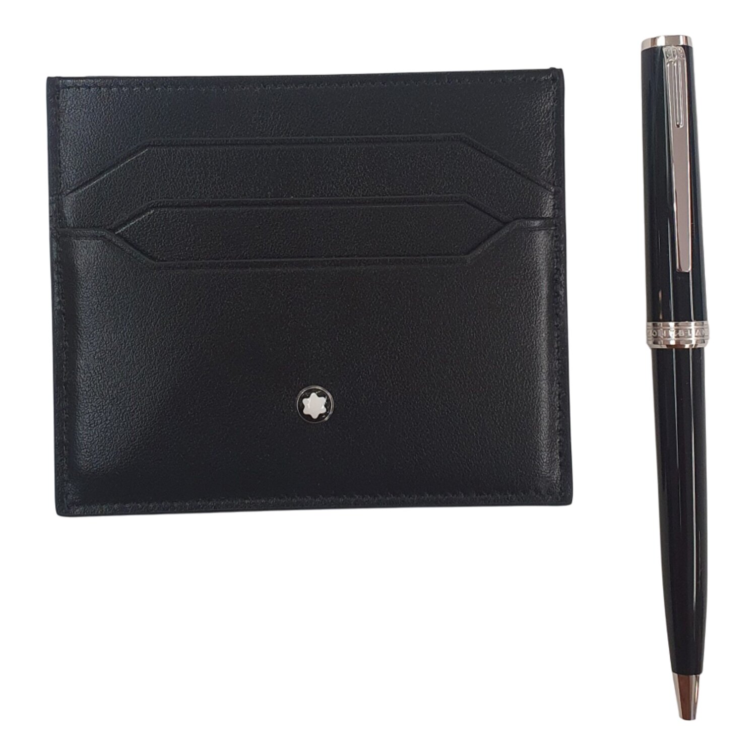 MONT BLANC - 137793 - Набор Montblanc Pix с шариковой ручкой и держателем для карт