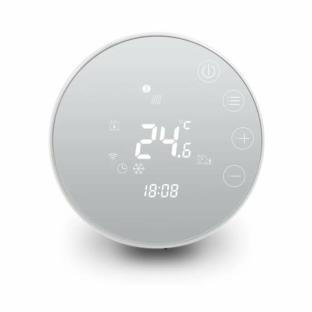 Beok controls Терморегулятор/термостат до 3500Вт Для электрического котла, серебристый