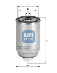 Фильтр топливный UFI арт. 24.439.00