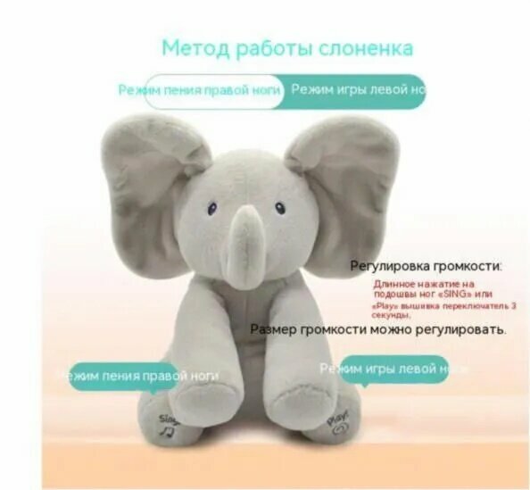 Игрушка Фиби с музыкой D3 — фото 1