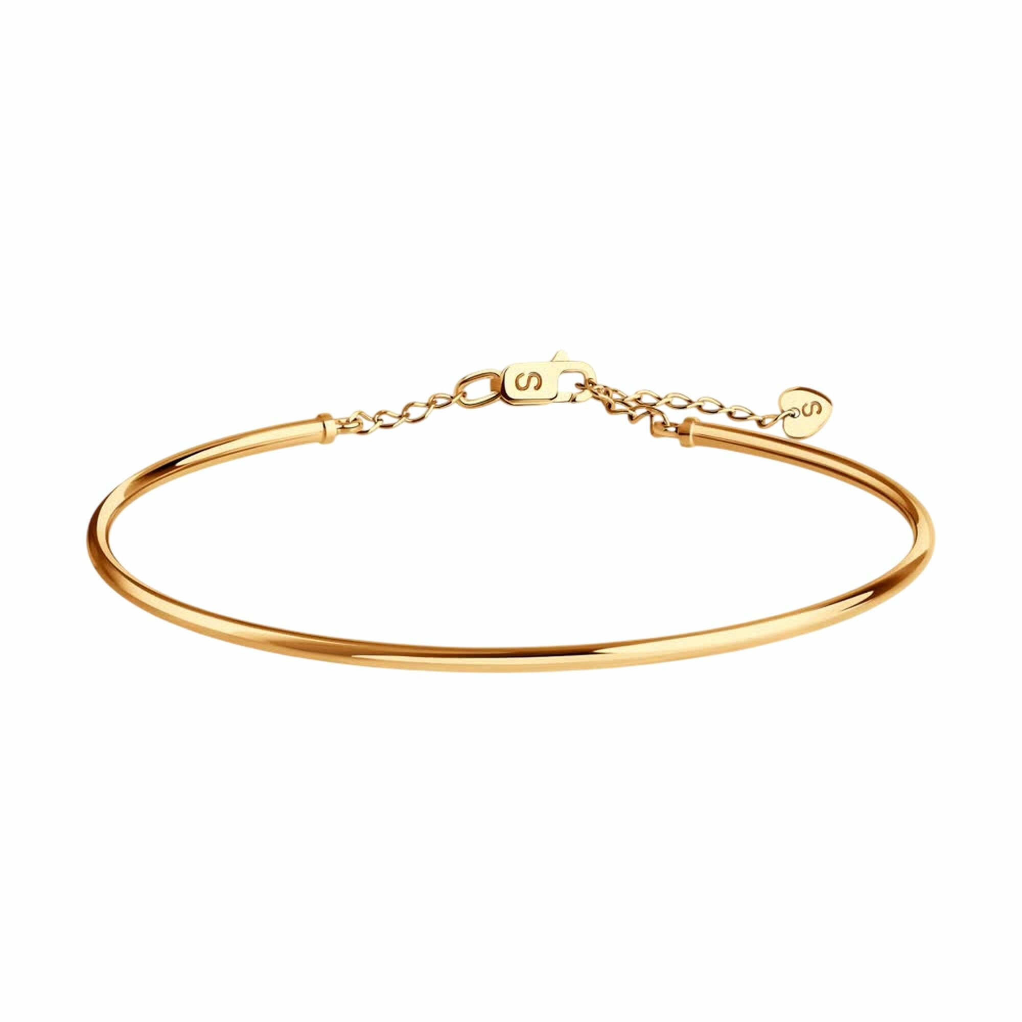 Браслет, красное золото, 585 проба