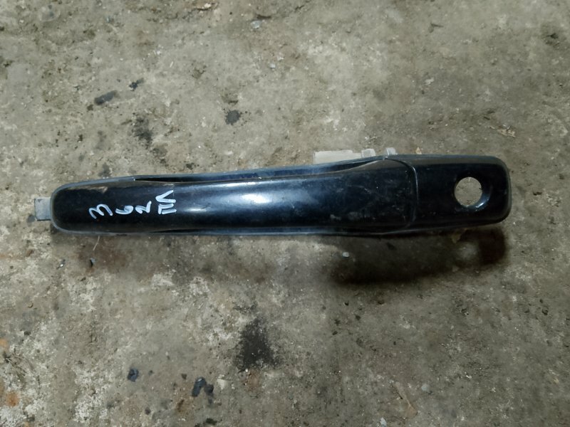 Ручка двери внешняя Mitsubishi Lancer 9 1 поколение [рестайлинг] 4G18 2006 перед. лев. (б/у)