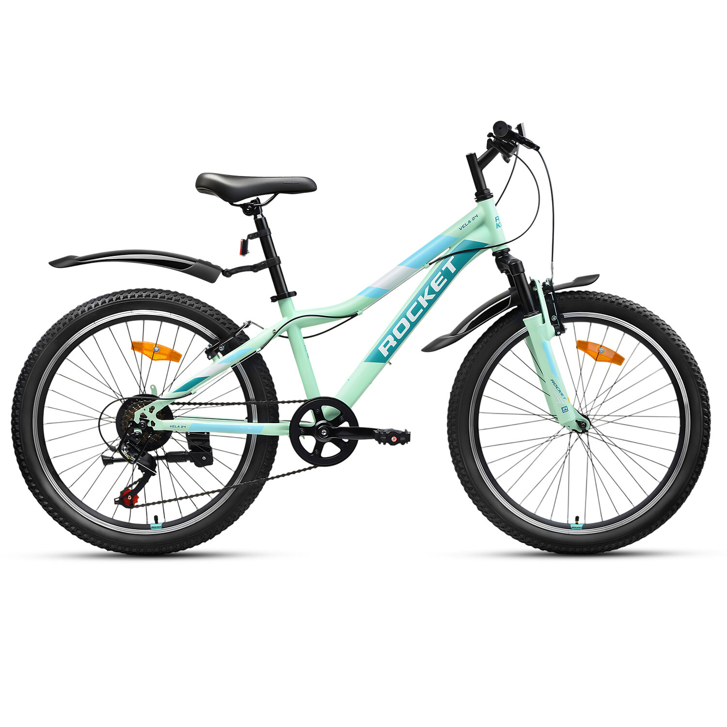 Велосипед Rocket Vela, 24", мятный, 13", требует финальной сборки