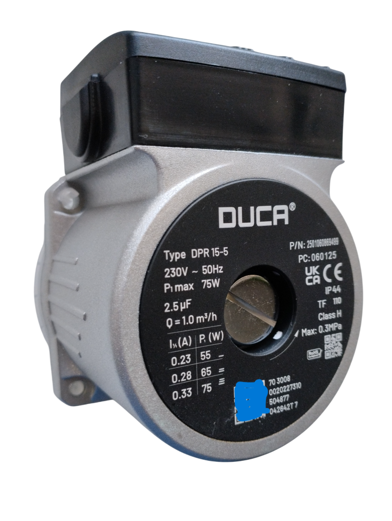 Двигатель (голова) насоса DUCA DPR 15-50 для котлов Protherm 75W, против часовой стрелки арт.0020119604