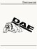 Термонаклейка для одежды и аксессуаров DTF-печать daf даф