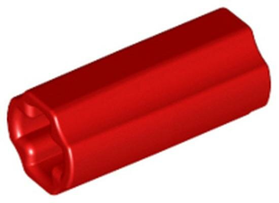 Деталь Lego 6538c Technic, Axle Connector 2L (Smooth with x Hole + Orientation)