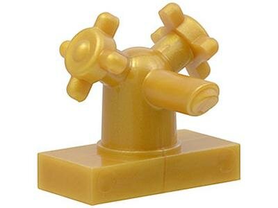 Деталь Lego 13770 Tap 1 x 2 with Dual Handles, Small / Sink Faucet