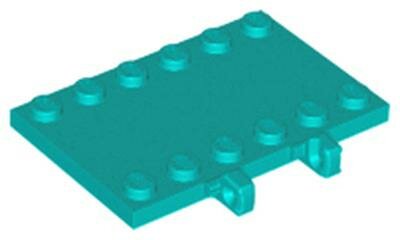 Деталь Lego 65133 Hinge Plate 4 x 6 Locking Dual 1 Finger on Side