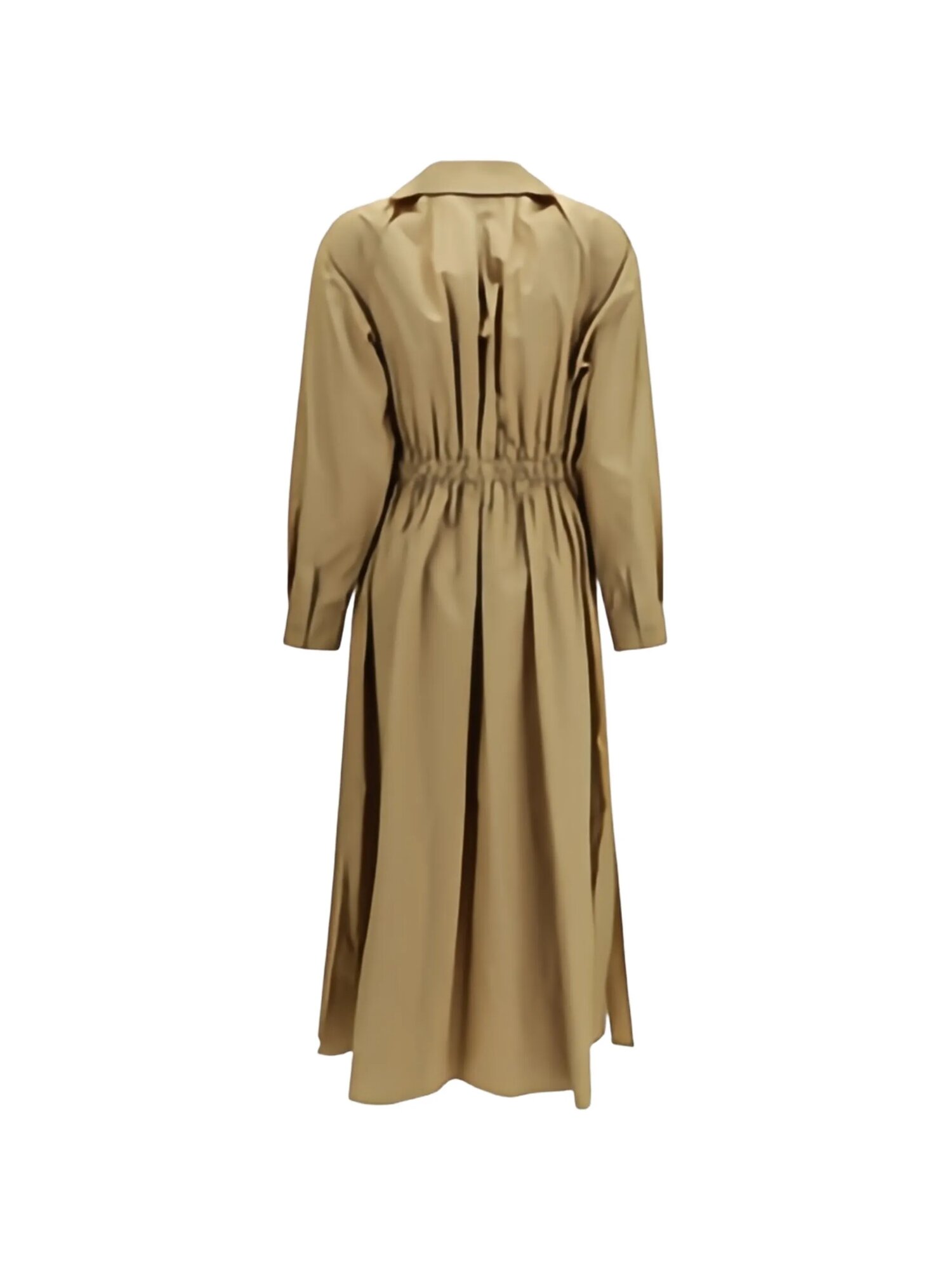Платье Max Mara Pedaggi drawstring A-line midi dress, размер 42, разноцветный — фото 1