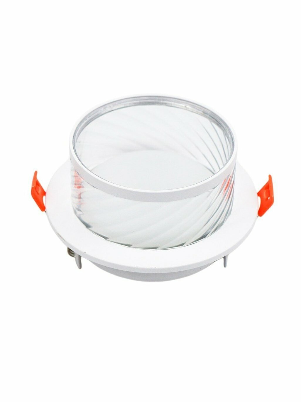 Светильник встраиваемый General Lighting Systems Элегия GX53 круглый белый GCL-GX53-H38 для натяжных потолков