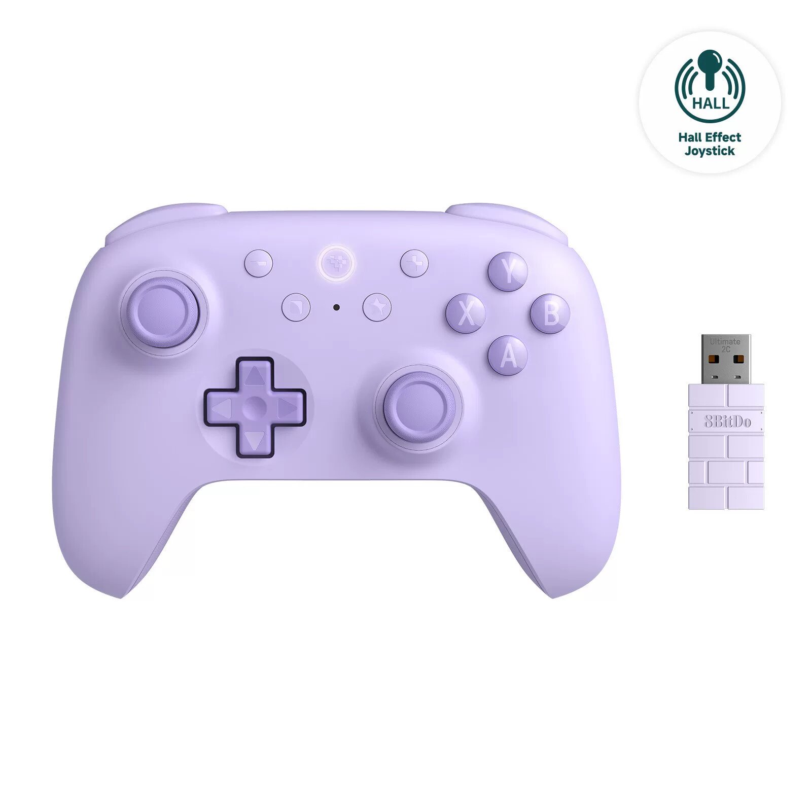 8Bitdo Orion Youth Edition II беспроводная контроллер для ПК Steam с датчиком Холла, 3 режима Bluetooth 2.4ГГц