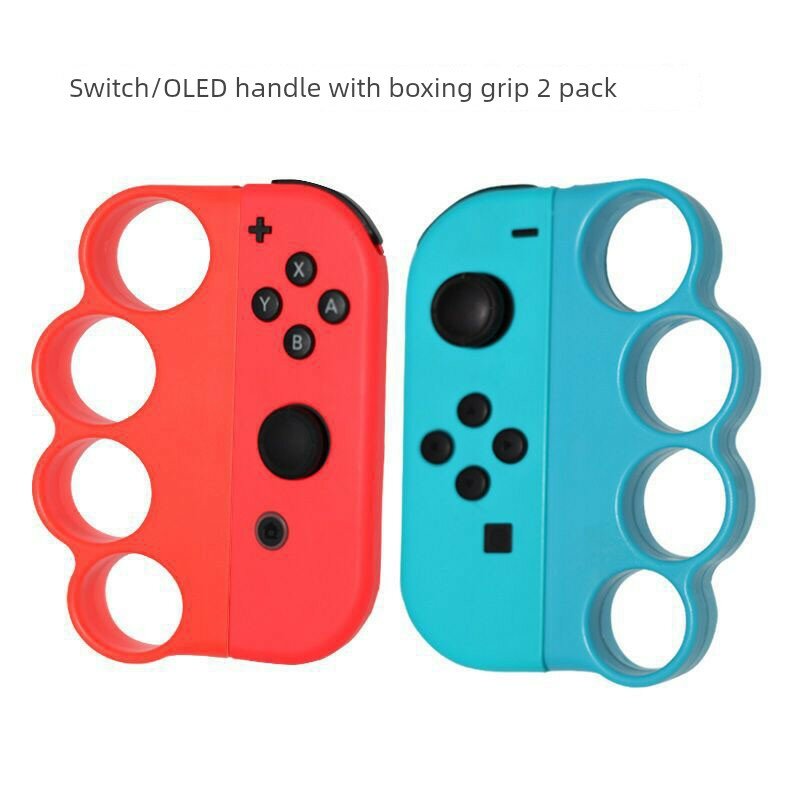 Ударный грип для Switch / OLED, красно-голубой, магнитный