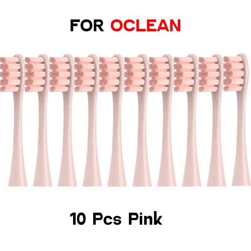 Насадки для Oclean, розовые, 10 шт, DuPont
