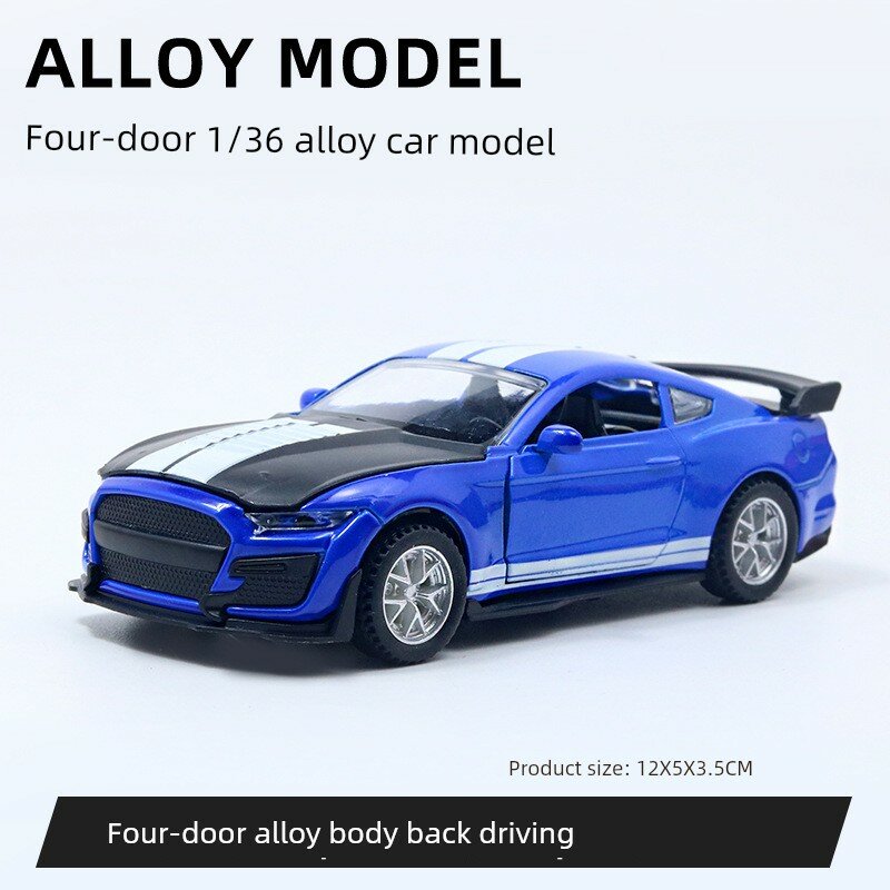 Металлическая модель автомобиля Lamborghini для мальчиков, с открывающимися дверями, инерционная детская игрушка,