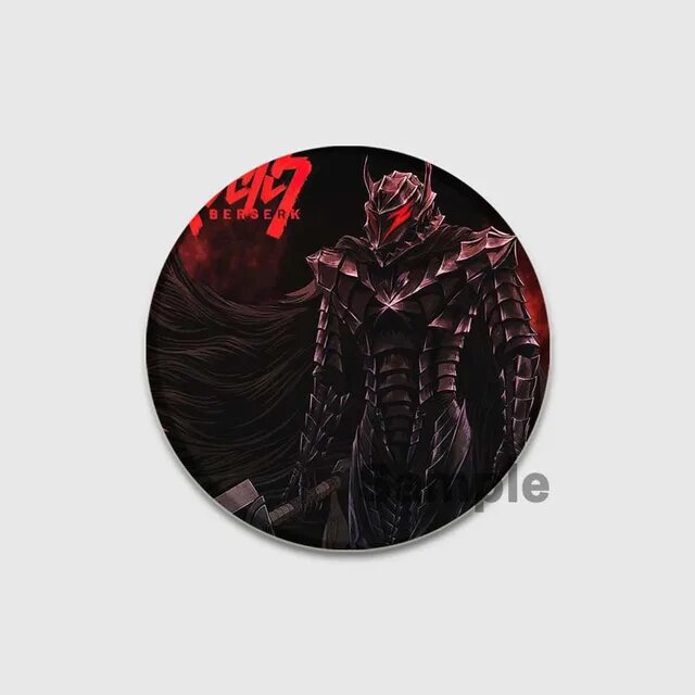 Значок Berserker с аниме-персонажем 58 мм, жестяной значок «сделай сам», оригинальный аксессуар для поклонников, коллекционные подарки, украшение для одежды и шляп