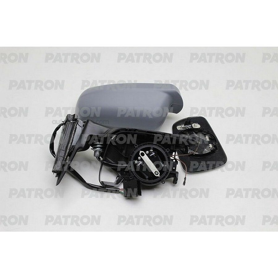 PATRON PMG4019M01 Зеркало наружное в сборе лев, электр, с подогр, асферич (больш корп зеркала) VW: PASSAT (B5) - 96-98