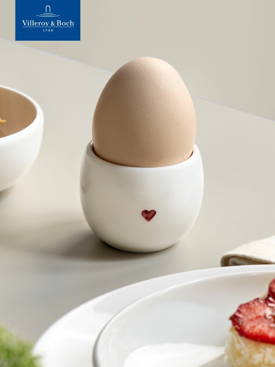 Подставка для яйца, 4,4 см, Посылаю любовь, With Love, like. by Villeroy & Boch, Премиум-Фарфор